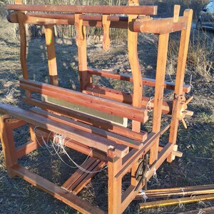 Vintage Swedish Standard Counterbalance Pulley Weaving Loom 120cm(47 ...
