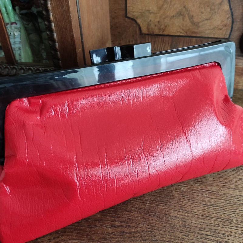 Vinyl Clutch - Etsy