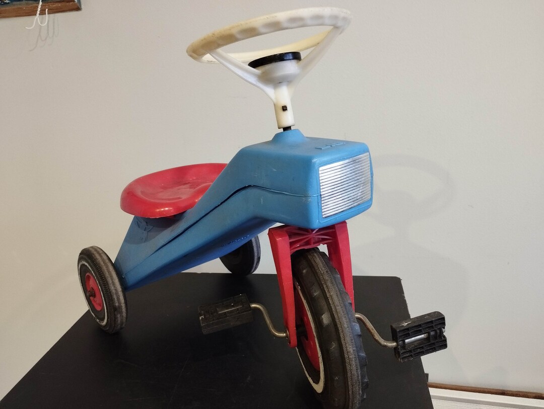 Vintage German Children Tricycle Bicycle BIG - Etsy