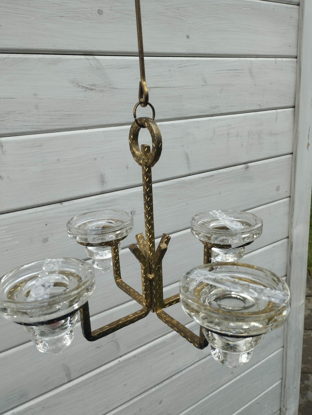 Erik Höglund?? Art Deco Ceiling Candlestick Vintage Swedish Wrought ...