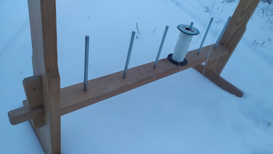 Vintage Wooden Sweden 6 Spool Rack Glimakra - Etsy