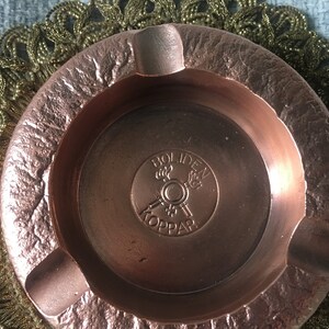 Swedish Ashtray Boliden Koppar Copper - Etsy