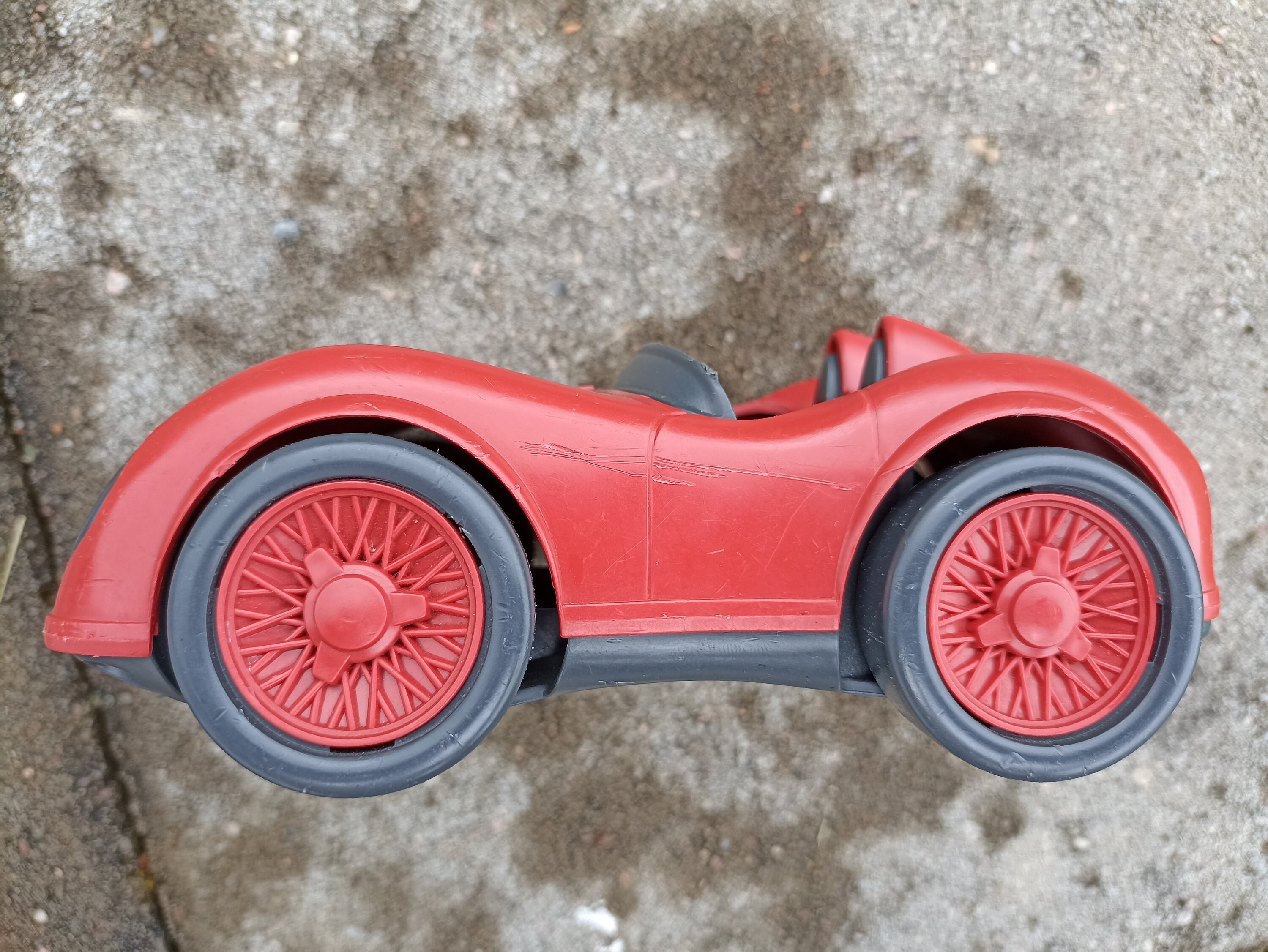 Vintage Green Toys Race Car Made in USA 100% Recycled - Etsy