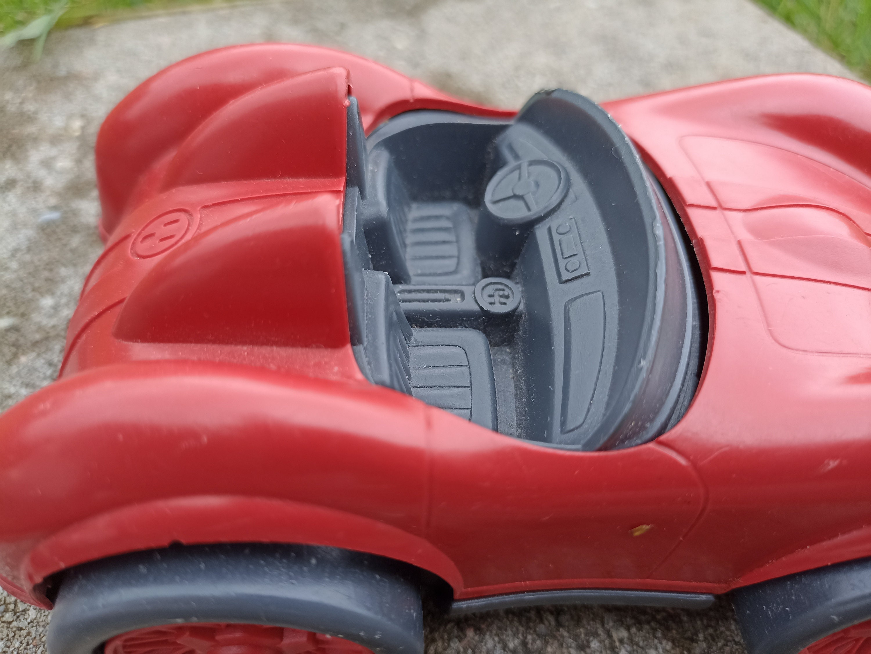 Vintage Green Toys Race Car Made in USA 100% Recycled - Etsy