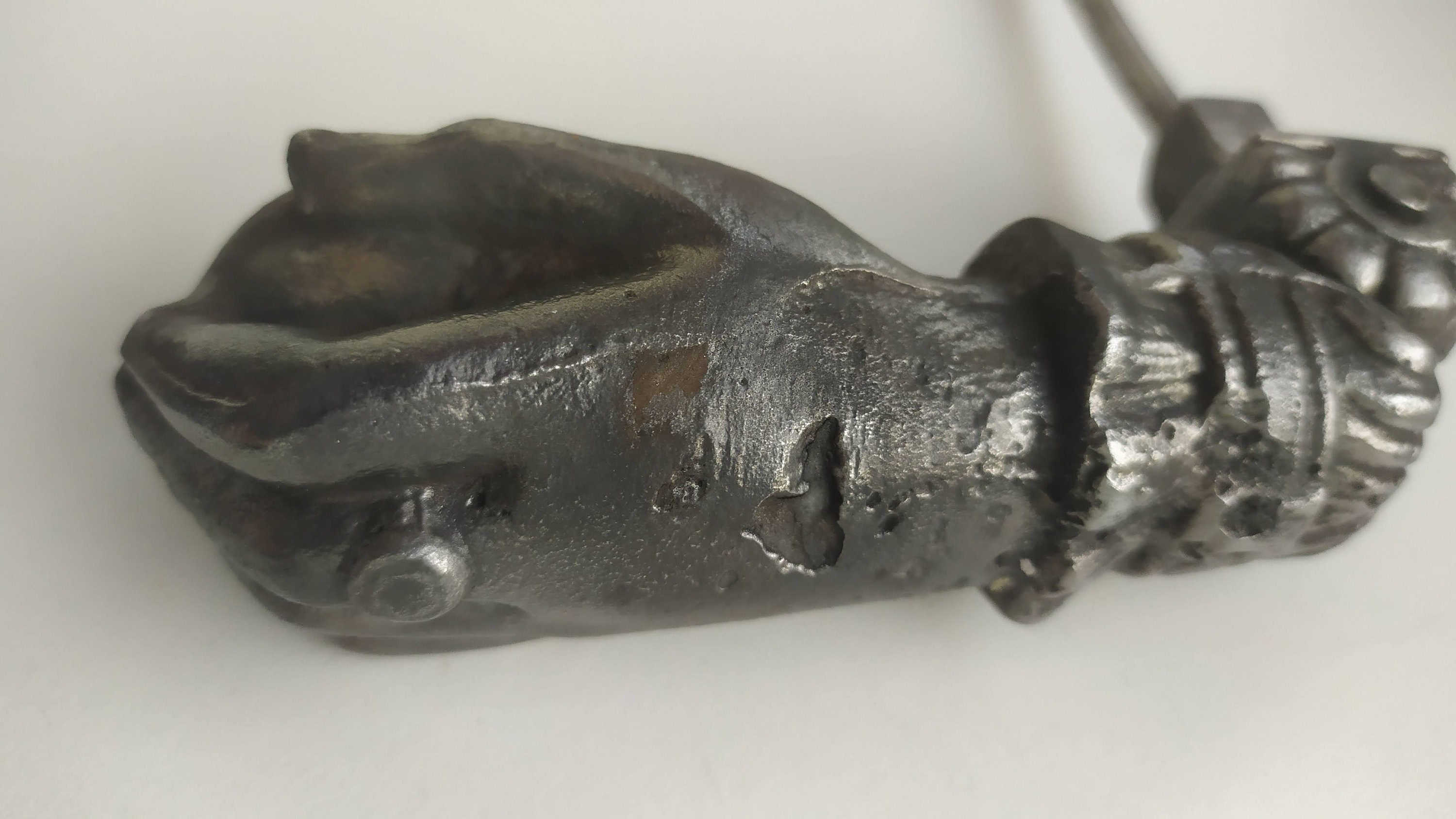 Antique Cast Iron Door Hammer Knocker Arm Marked. - Etsy