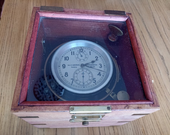 Thomas Mercer Ship CLOCK London St, Albans Original - Etsy