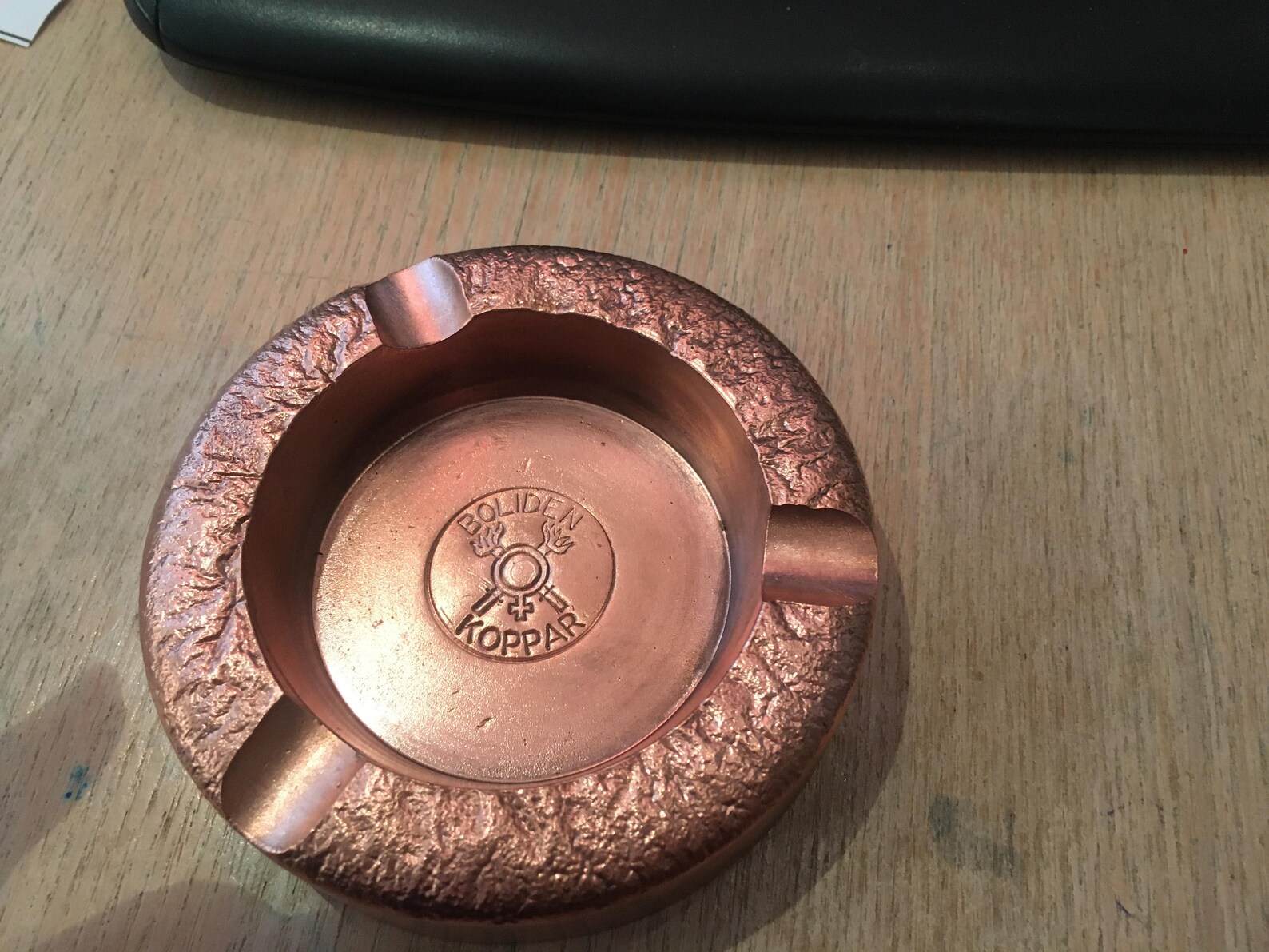 Swedish Ashtray Boliden Koppar Copper | Etsy