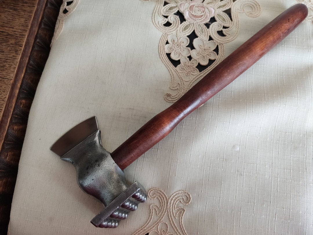 Vintage Swedish Meat Hammer With Axe/ Cleaver Tenderizer ESKILSTUNA - Etsy