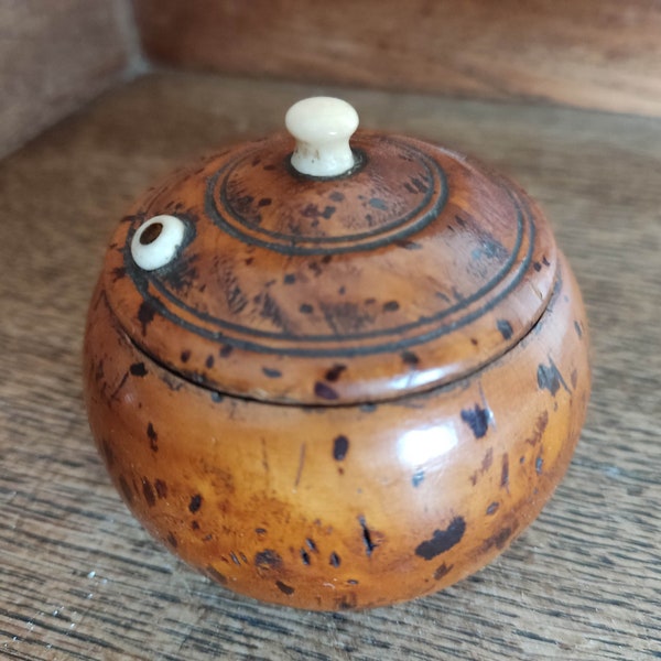 Antique Wooden Box With Handle - Etsy