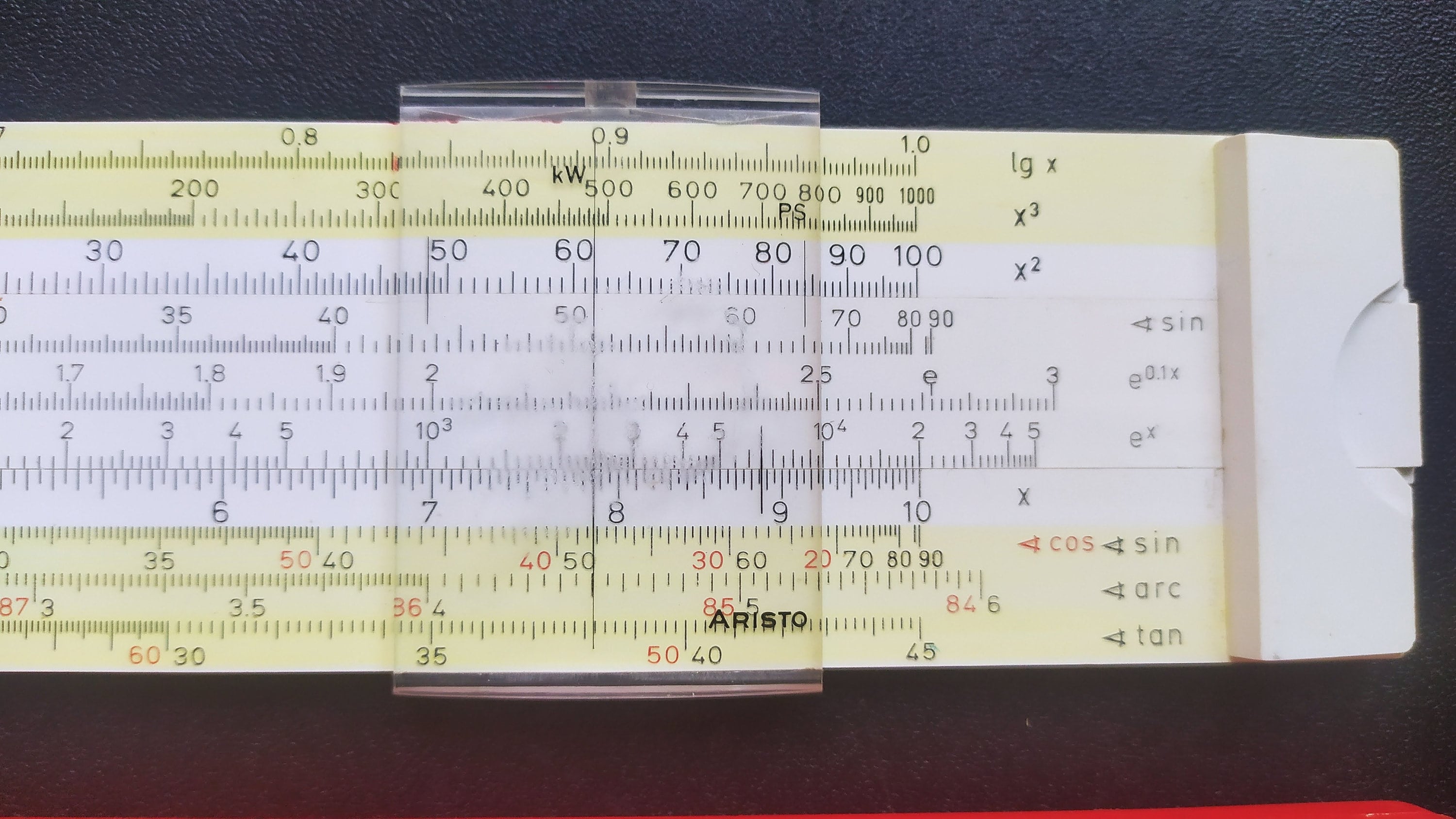 Vintage German Slide Rules Aristo Scholar 0903 LL With Box - Etsy