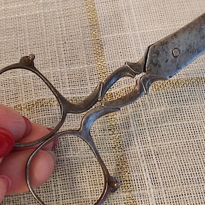 Antique Steel Wick Trimmer Scissors Cutter Snuffer Decorative Patina ...