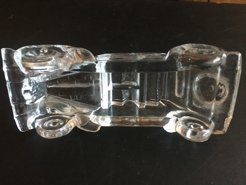 Vintage Collectible Glass Paperweight Car Mercedes Benz 1950s | Etsy