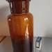 Large 36L Swedish Amber Apothecary Lab Bottle Pharmacy - Etsy
