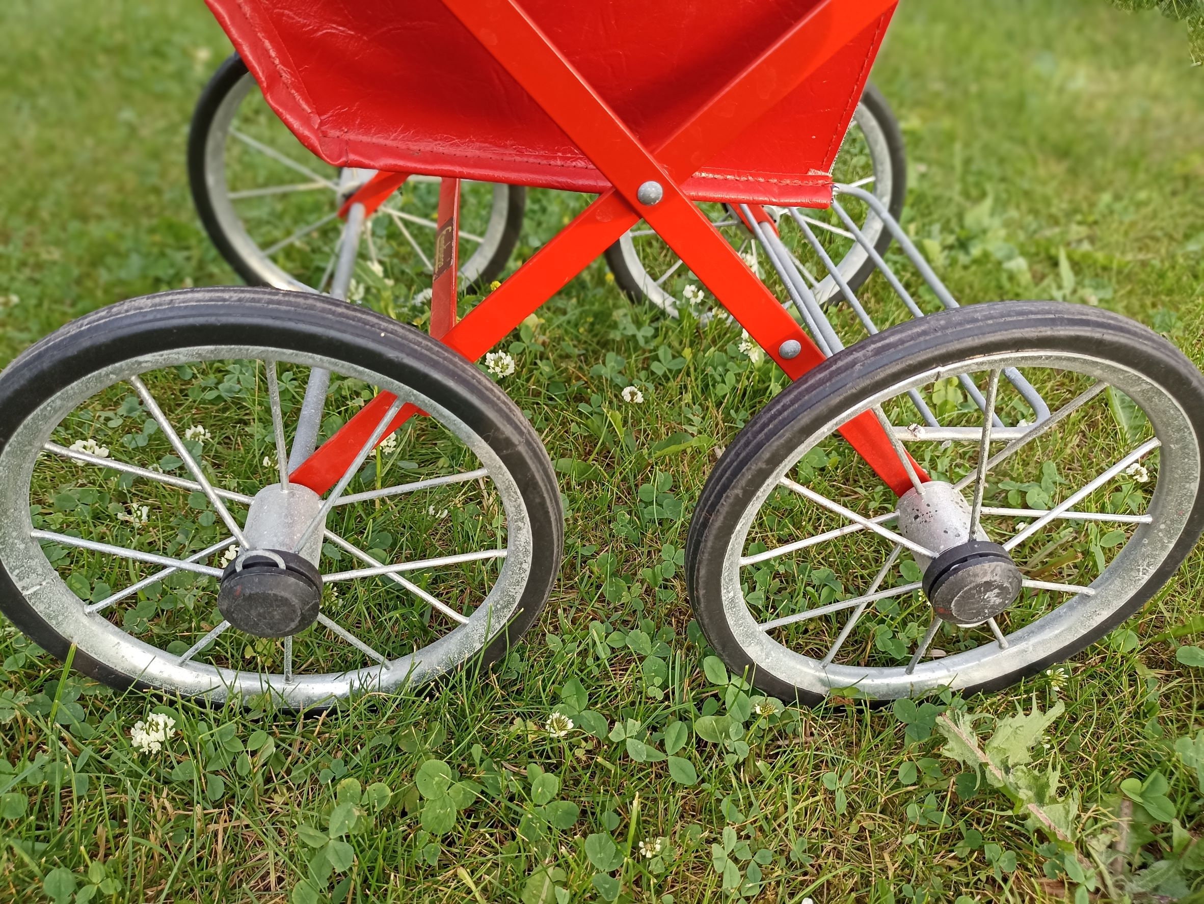 Swedish Midcentury Vintage Toy Metal Doll Carriage Stroller - Etsy ...
