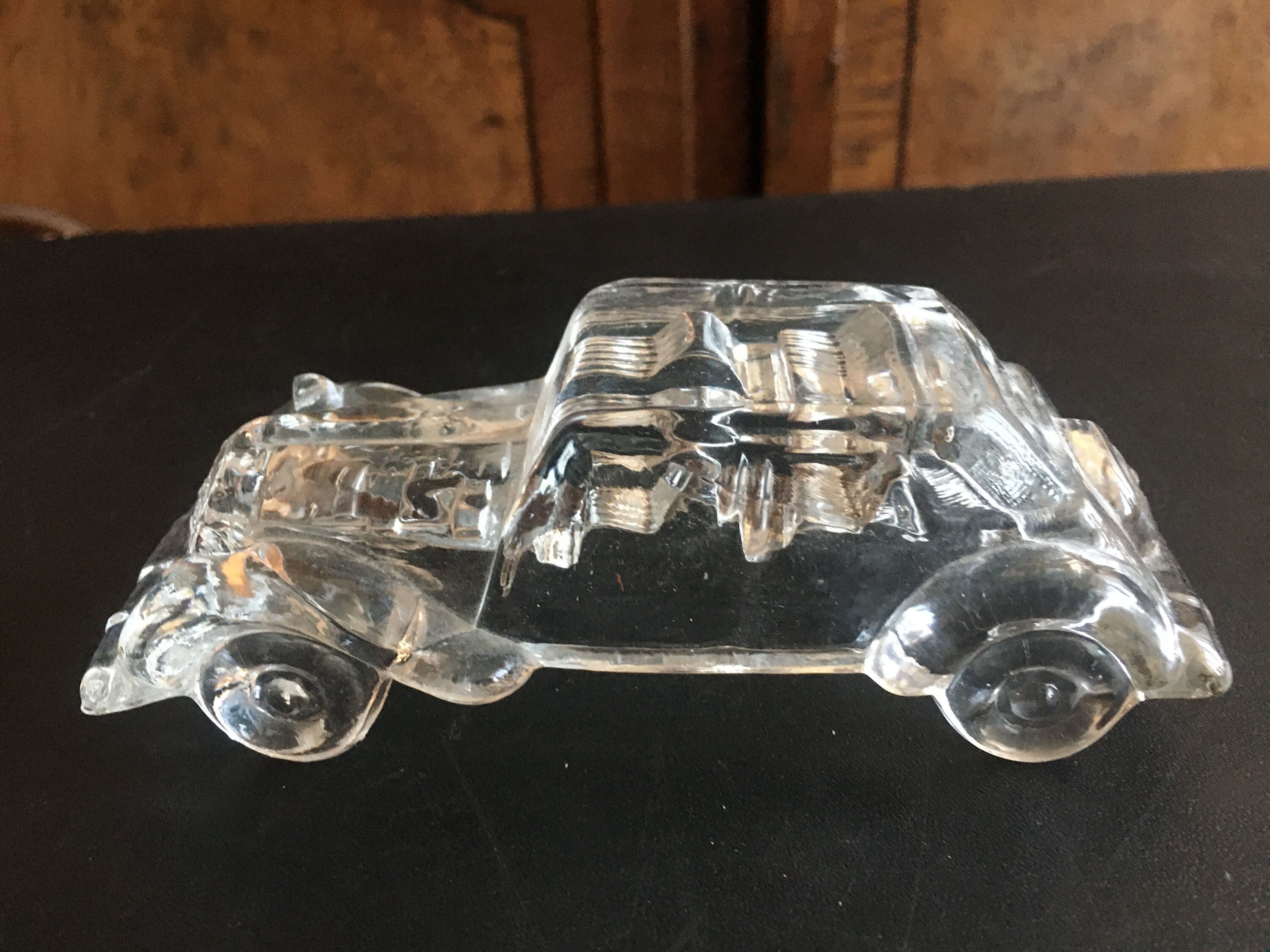 Vintage Collectible Glass Paperweight Car Mercedes Benz 1950s - Etsy