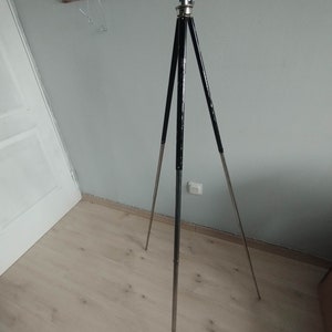 Vintage Early German Photo Camera Tripod, Mount, Storage Tube Stabilo ...
