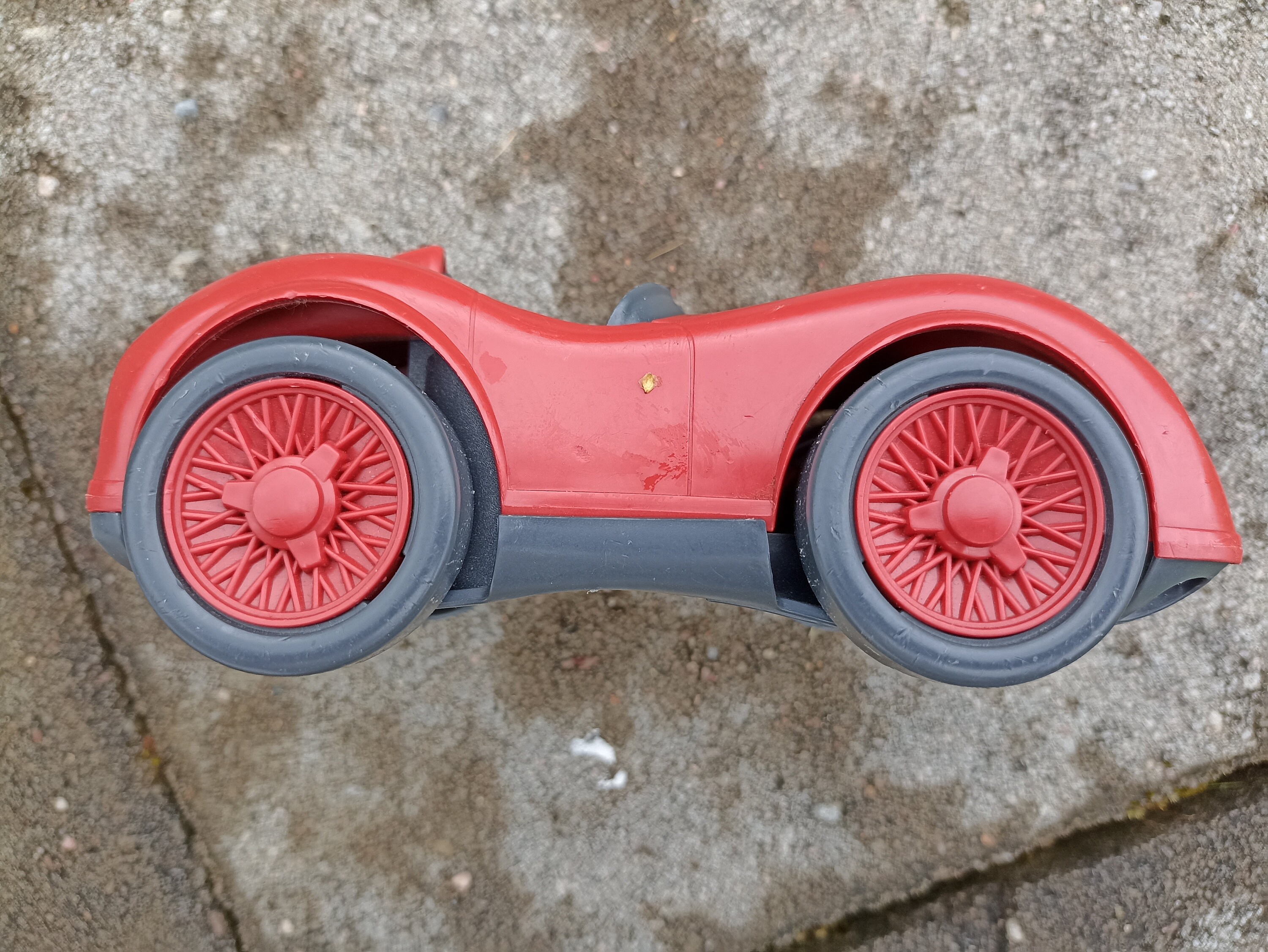 Vintage Green Toys Race Car Made in USA 100% Recycled - Etsy