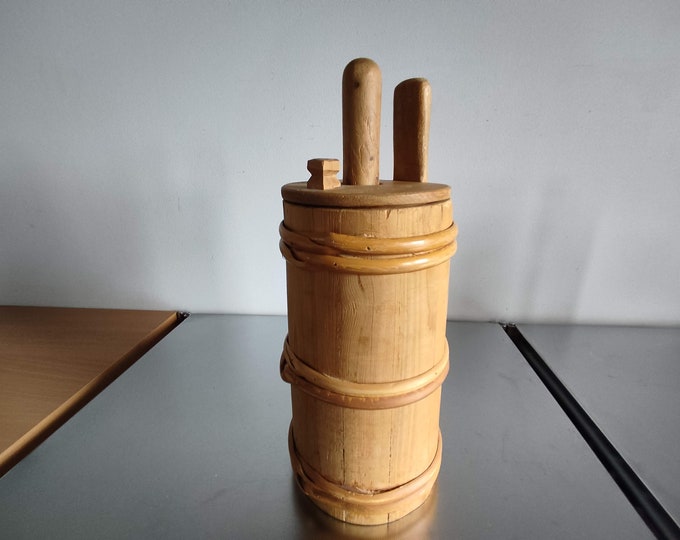 Antique Butter Churn, Wooden Butter Churn, Farmhouse Kitchen Decor - Etsy