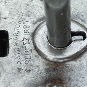 Antique Xixc. Swedish HAND Forged WROUGHT Farm Door Locks Wall ...