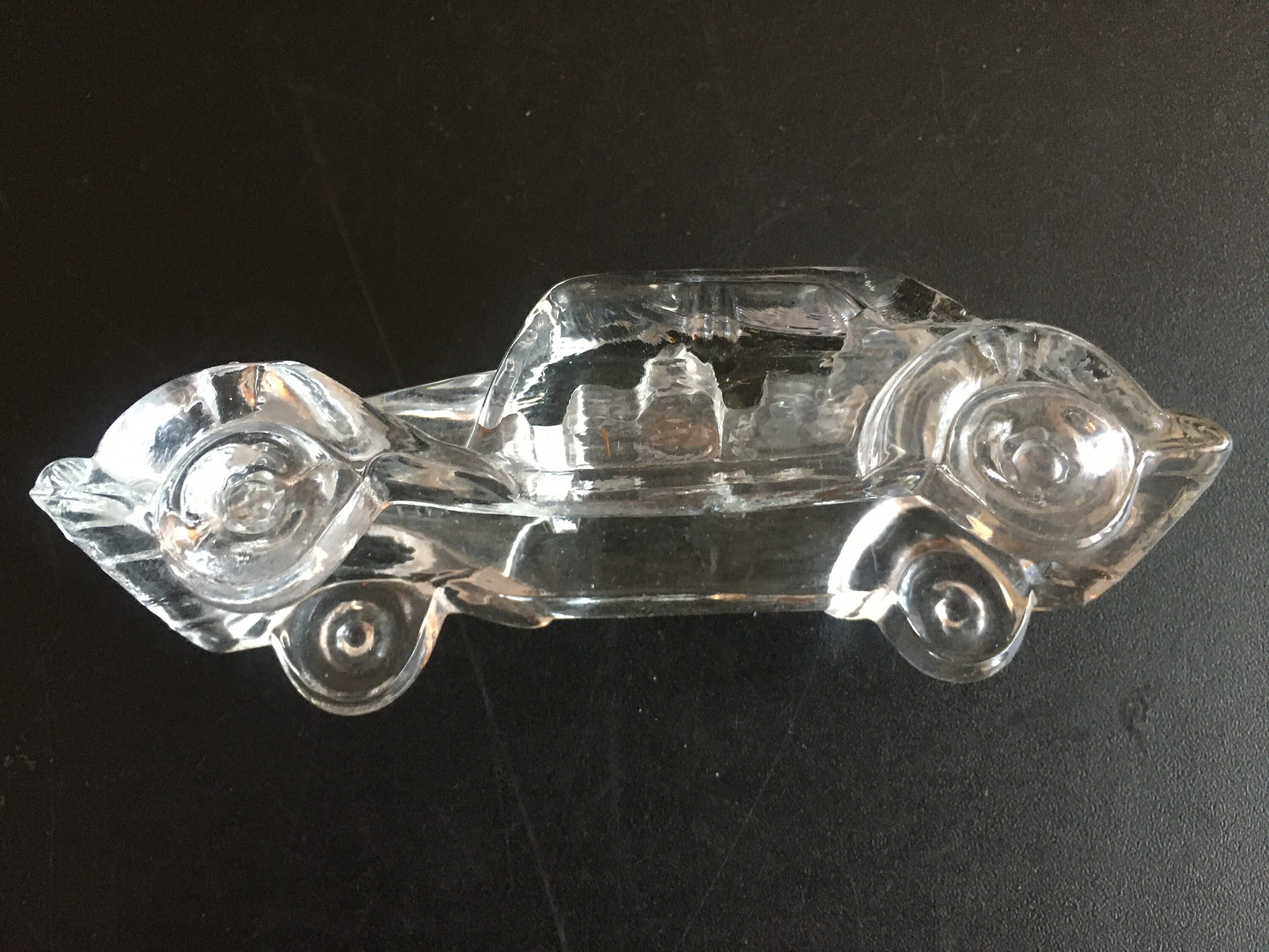 Vintage Collectible Glass Paperweight Car Mercedes Benz 1950s - Etsy
