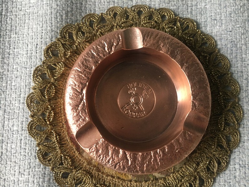 Swedish Ashtray Boliden Koppar Copper - Etsy