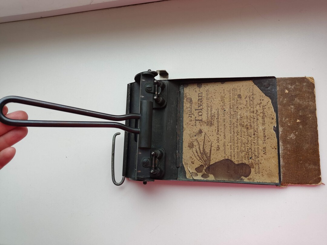 Vintage Hole Punch "tolvan" Mid-20th Century Sweden / AB Tengwall ...