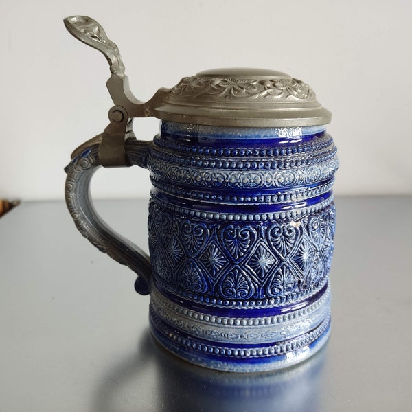 Salt Glaze Beer Mug - Etsy