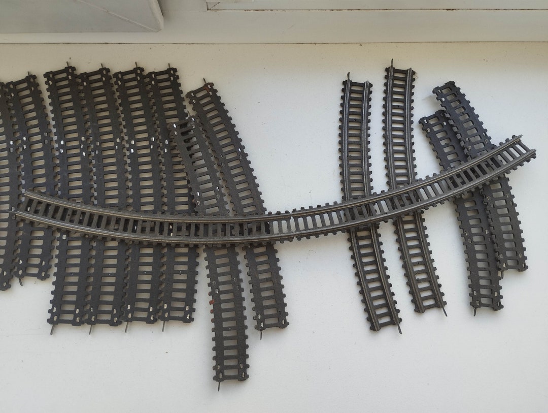 Vintage Toy West Germany Toy Railway Set 22 Train Fleischmann - Etsy