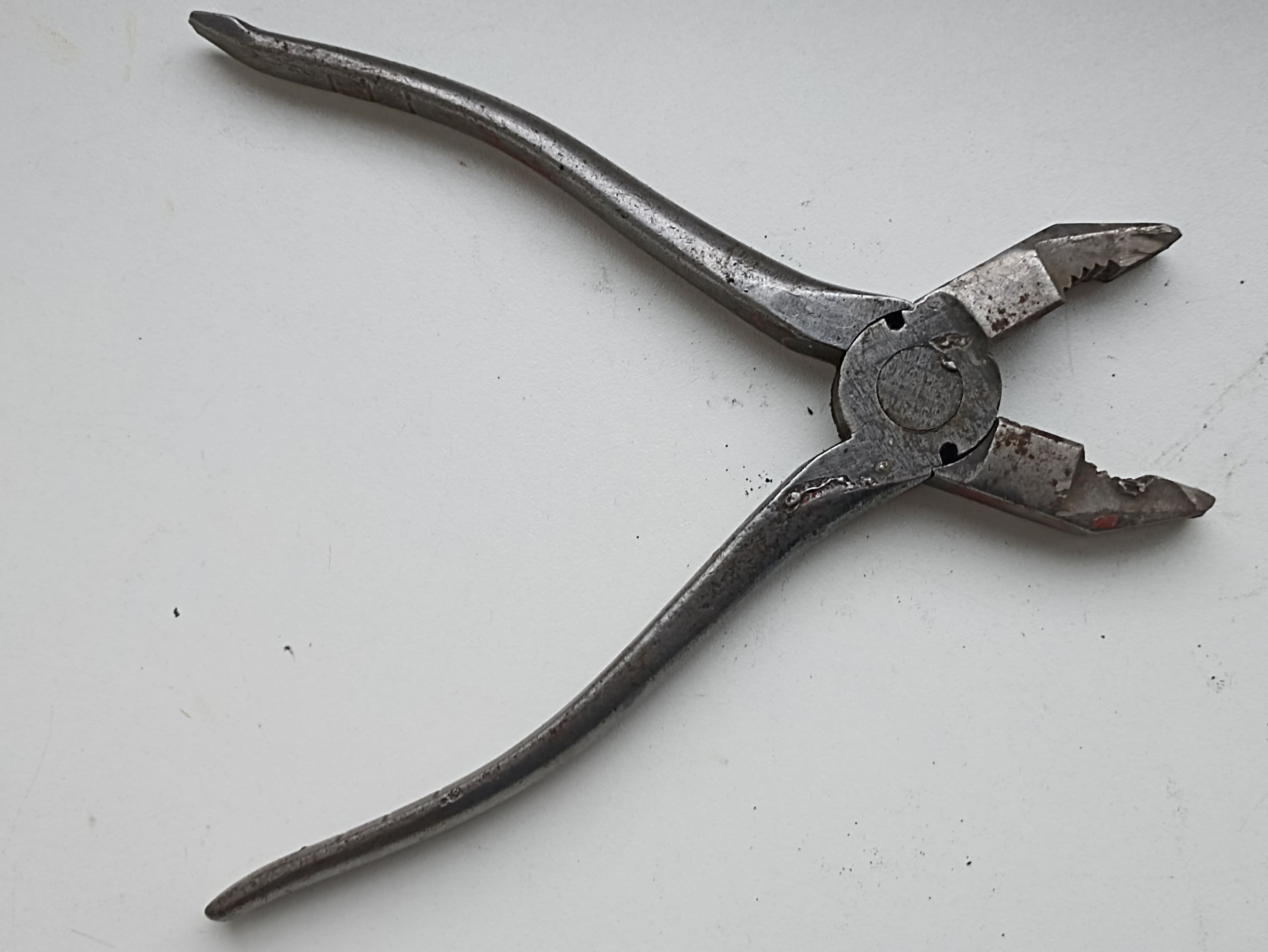 Vintage Antique Erik Anton Berg Eskilstuna Sweden Combination Pliers ...