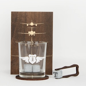 Personalized Pilot Gift, Aviator Gift, Pilot Retirement Gift, Whiskey ...