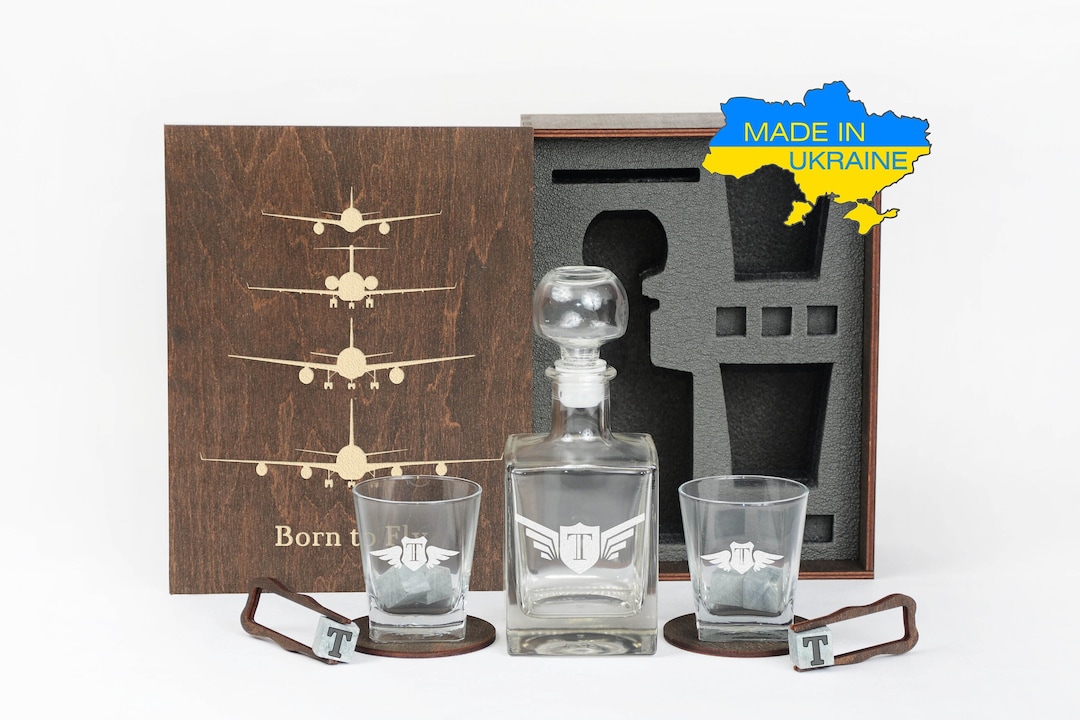 Personalised Pilot Gift, Aviator Gift, Pilot Retirement Gift, Airline ...