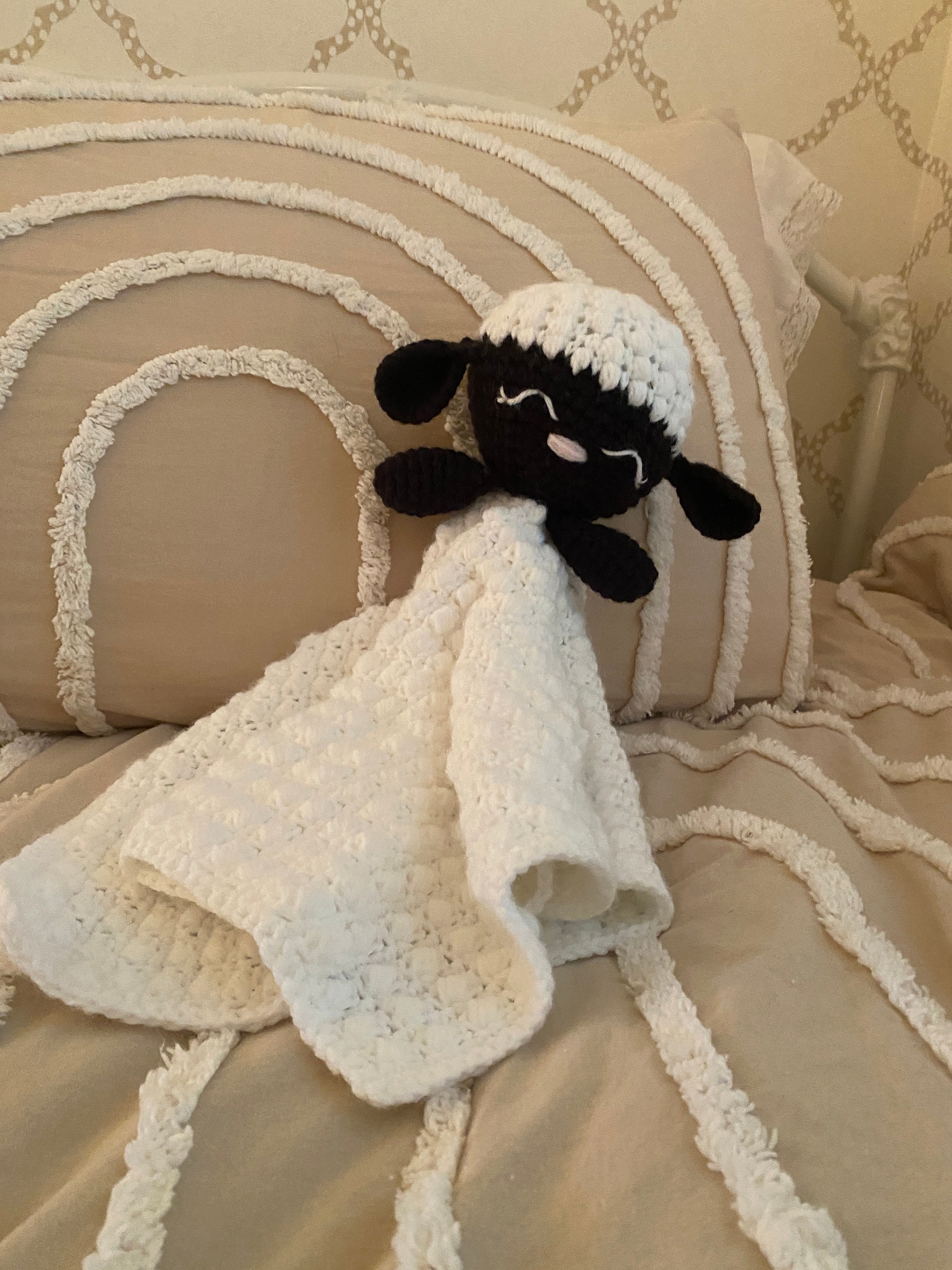 Sheepy the Sheep Lovey CROCHET PATTERN ONLY - Etsy