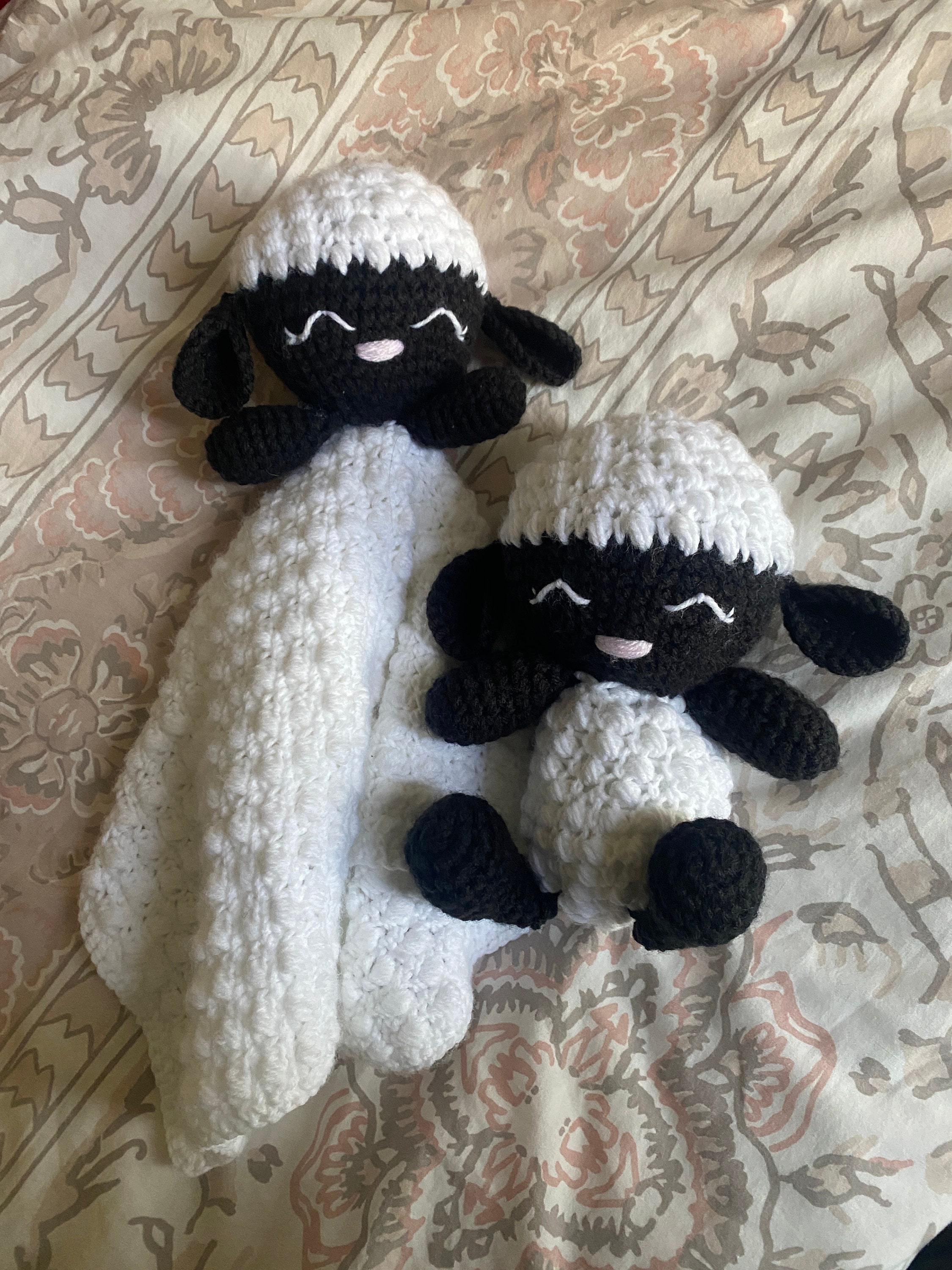 Sheepy the Sheep Lovey CROCHET PATTERN ONLY - Etsy