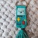 BMO Adventure Time Keychain Set | Handwoven Friendship Bracelet Style ...