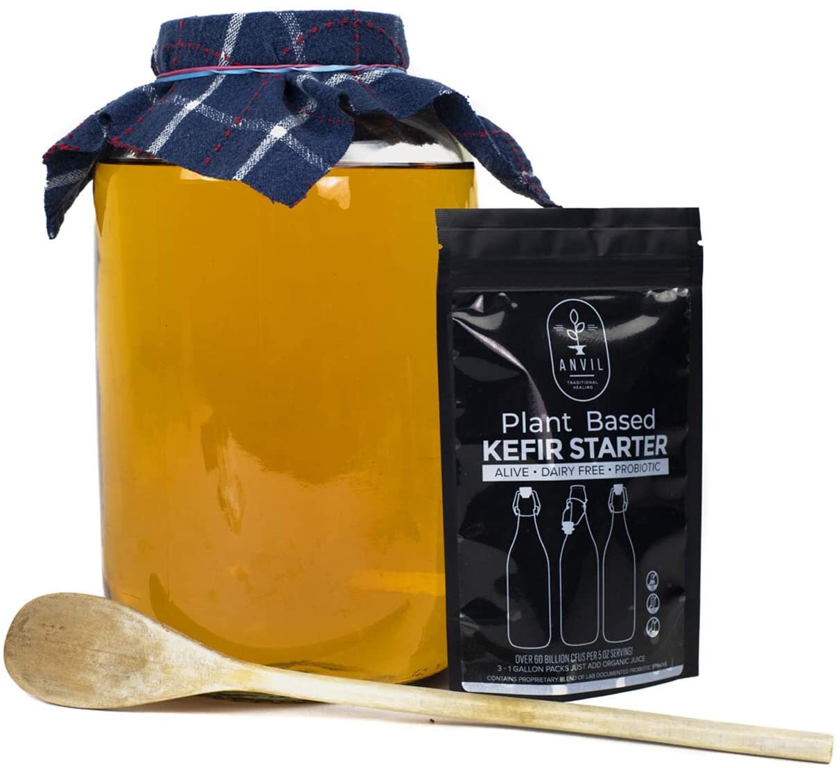 Organic Plant Based Dehydrated Kefir Starter - Etsy Polska