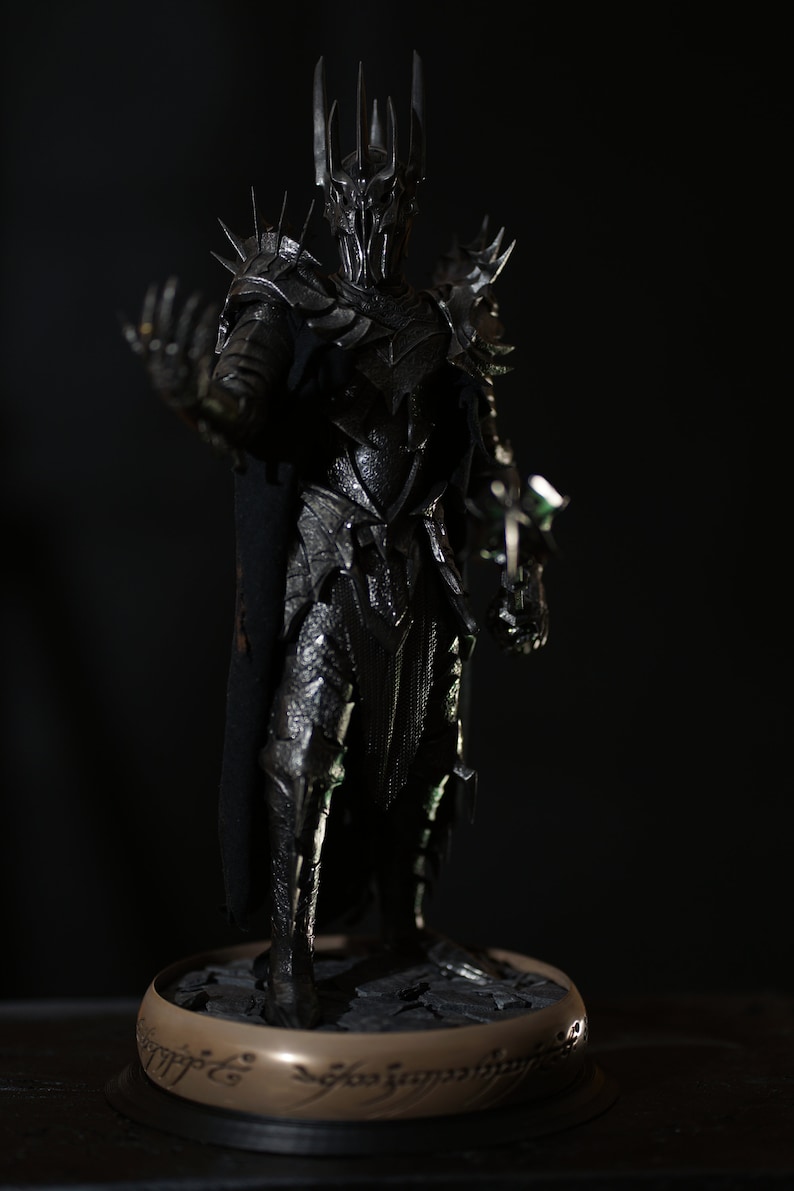 LOTR the Dark Lord Sauron Figure - Etsy