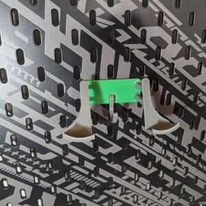 SNES Controller Holder for IKEA Skadis Pegboard Super Famicom Super ...