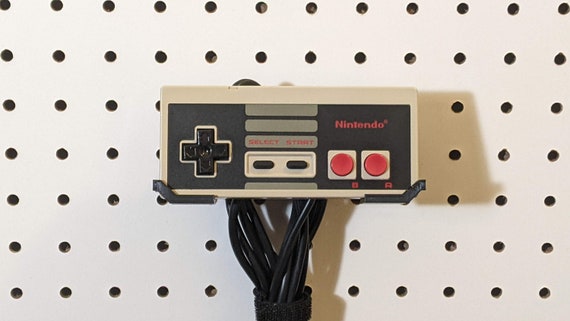 NES Controller Display Mount for Standard Pegboard Nintendo | Etsy