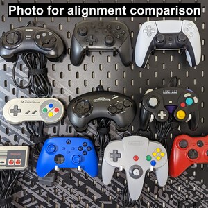 Nintendo Gamecube Controller Mount Display for IKEA Skadis and Uppspel ...