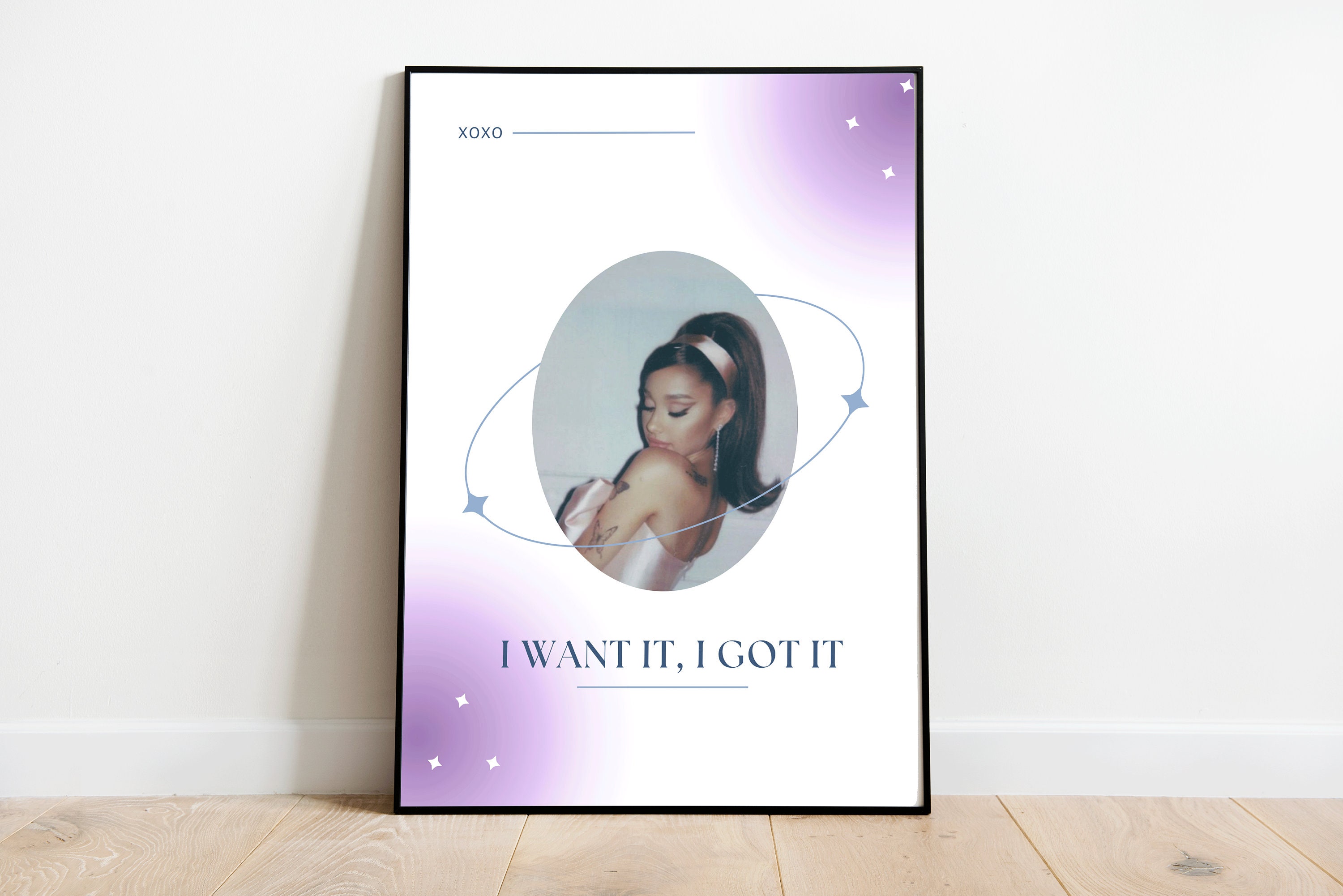 Ariana Grande Printable Poster, I Wanted I Got It Poster, Digital ...