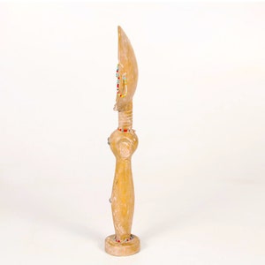 Hand-carved West African Ashanti Akan akua'ba Fertility Doll, Ghana ...