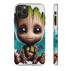 Baby Groot Phone Tough Cases - Etsy