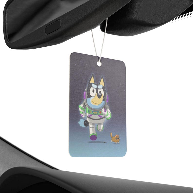 Car Air Freshener Bluey Bandit Buzzlight Scent, Car Accessories ...