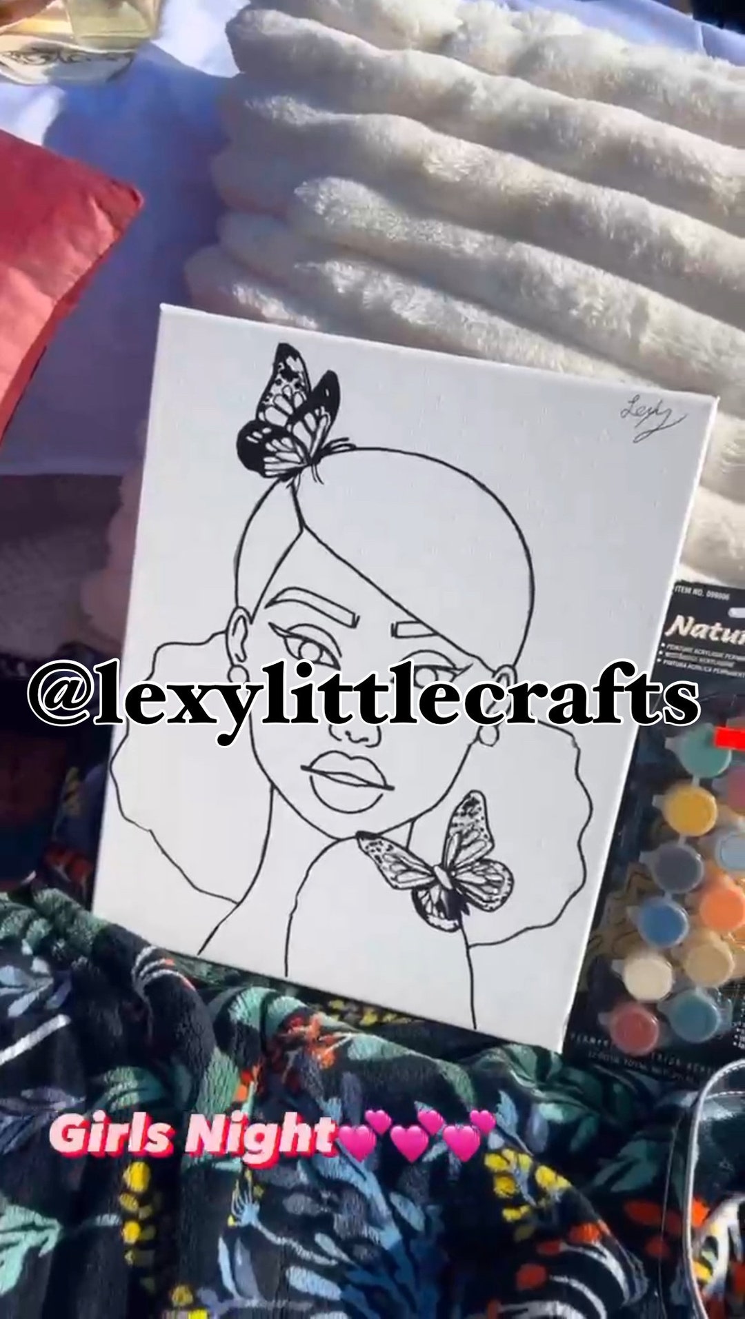 Sip & Paint Canvases Pre-drawn - Etsy