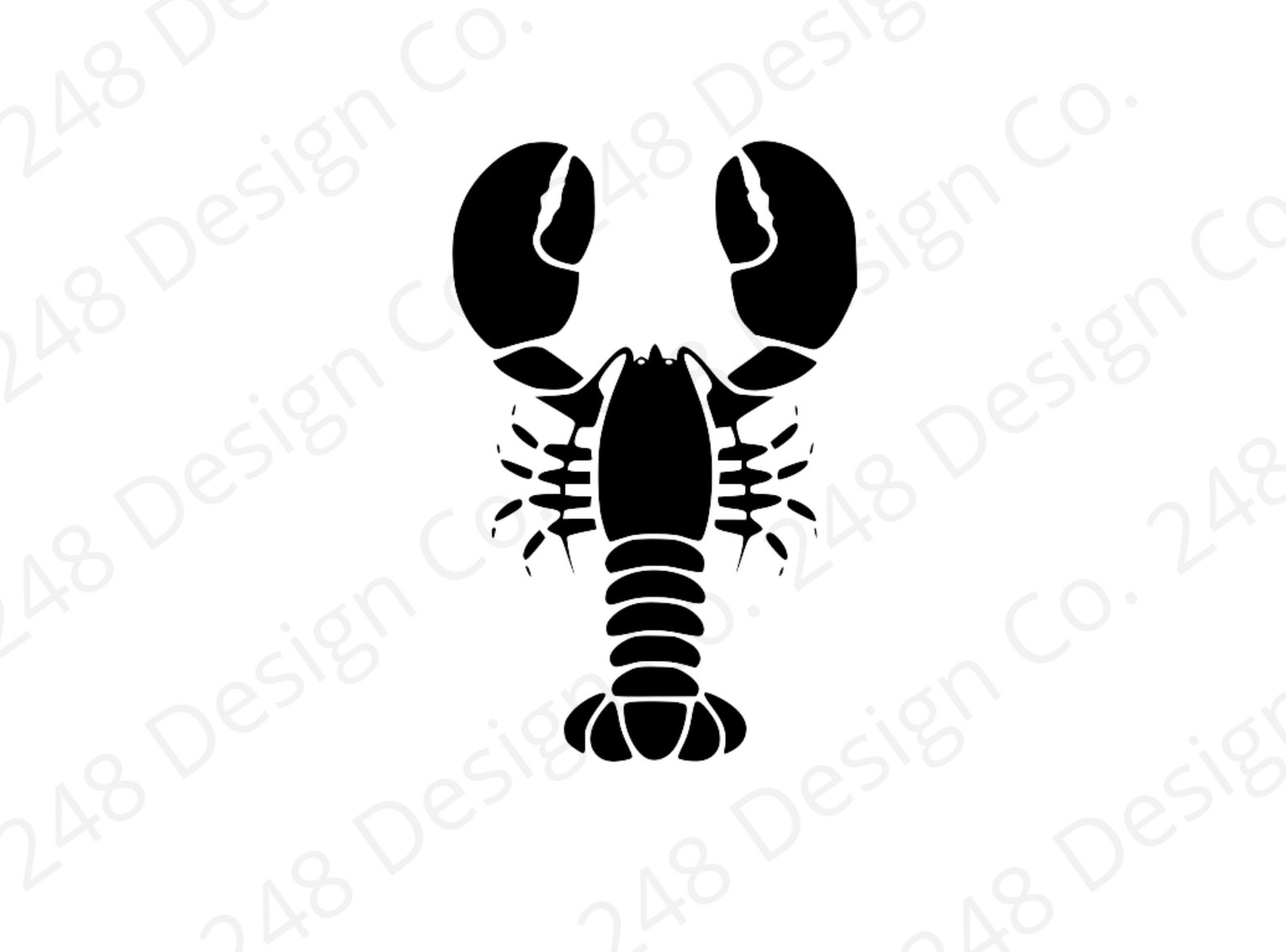 Preppy Lobster Cut File | Cute Lobster SVG | Lobster Clip Art | Lobster ...