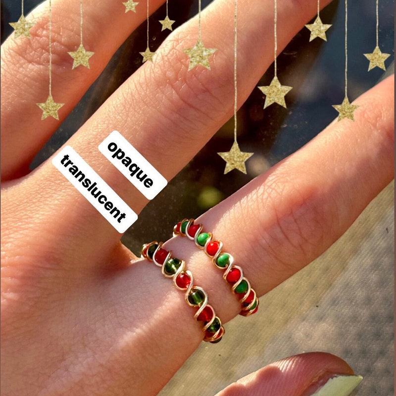 Christmas Ring - Etsy