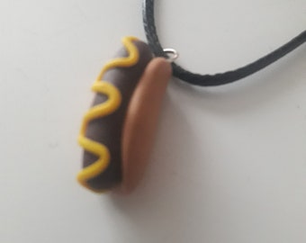 Hot Dog Chain Necklace - Etsy