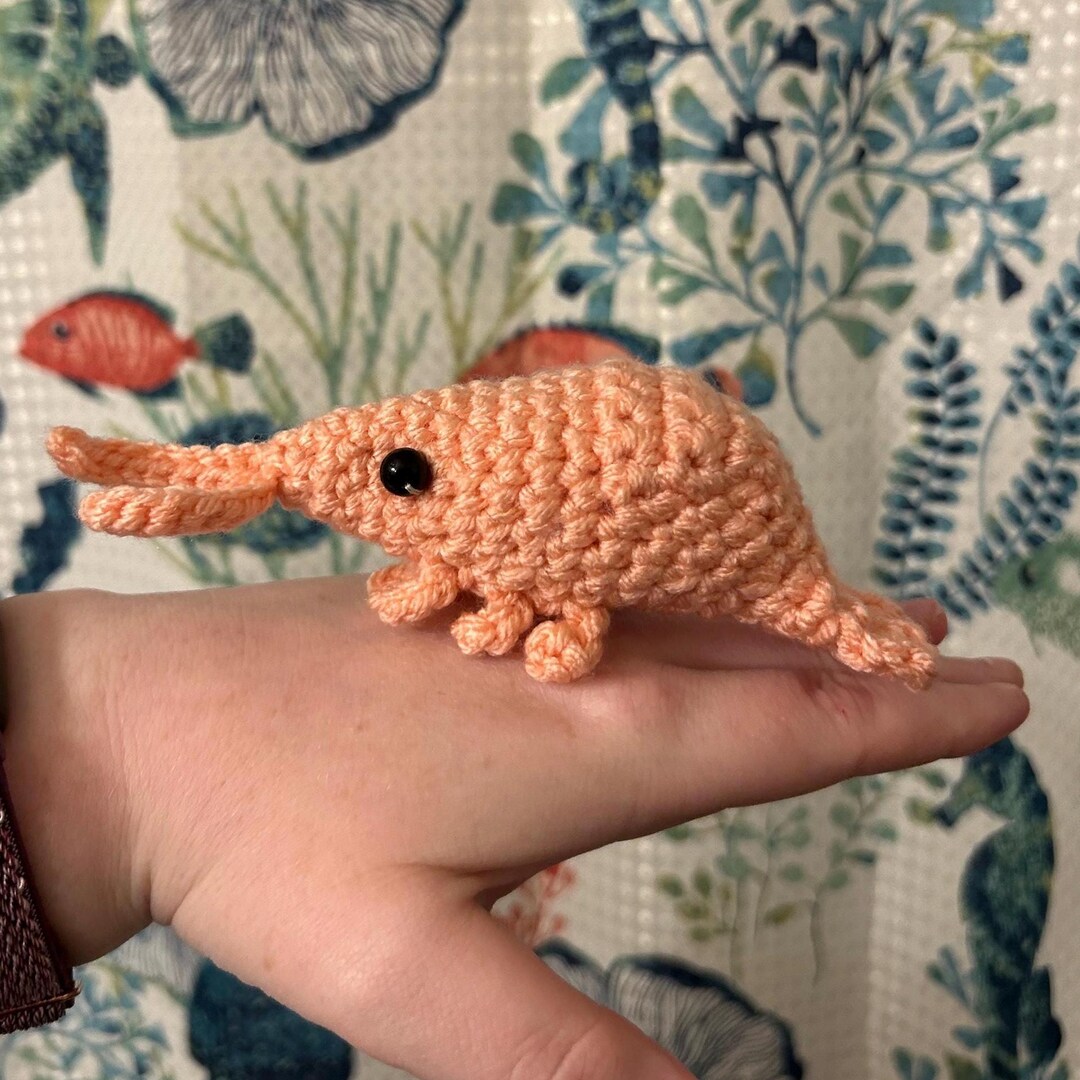 Sympathetic Pocket Shrimp | Shrimp Plush | Shrimp Plushie | Mini Shrimp ...