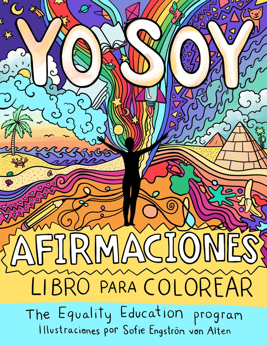 SPANISH Affirmations Coloring Book YO SOY Self Love/ - Etsy