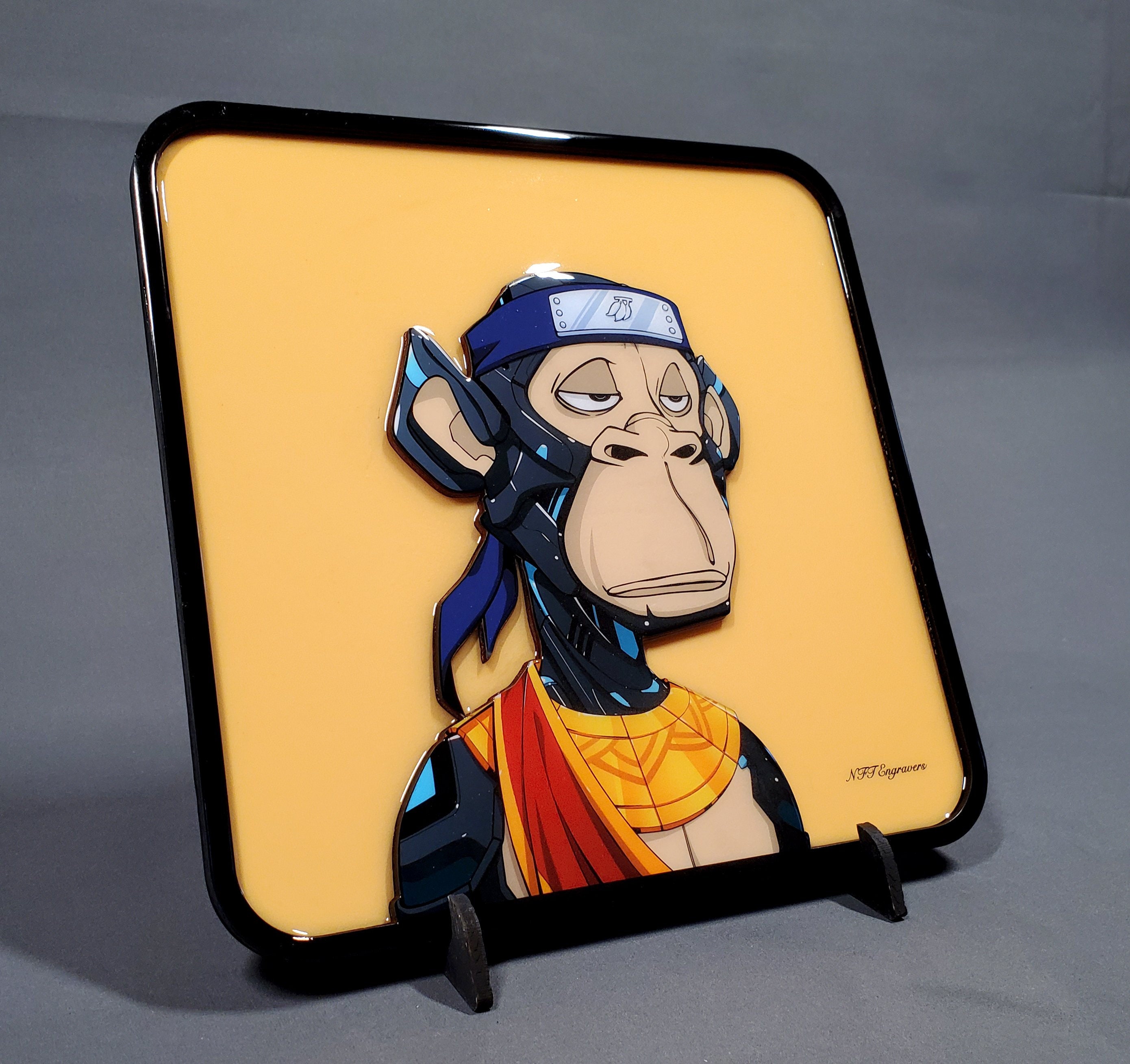 Custom NFT Wall Art by Nftengraversusa MAYC/BAYC Mutant Appe - Etsy